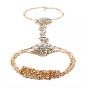 Jewelry | Dramatic Crystal Statement Body Jewelry | Poshmark